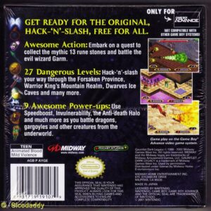 Gauntlet Dark Legacy - Game Boy Advance