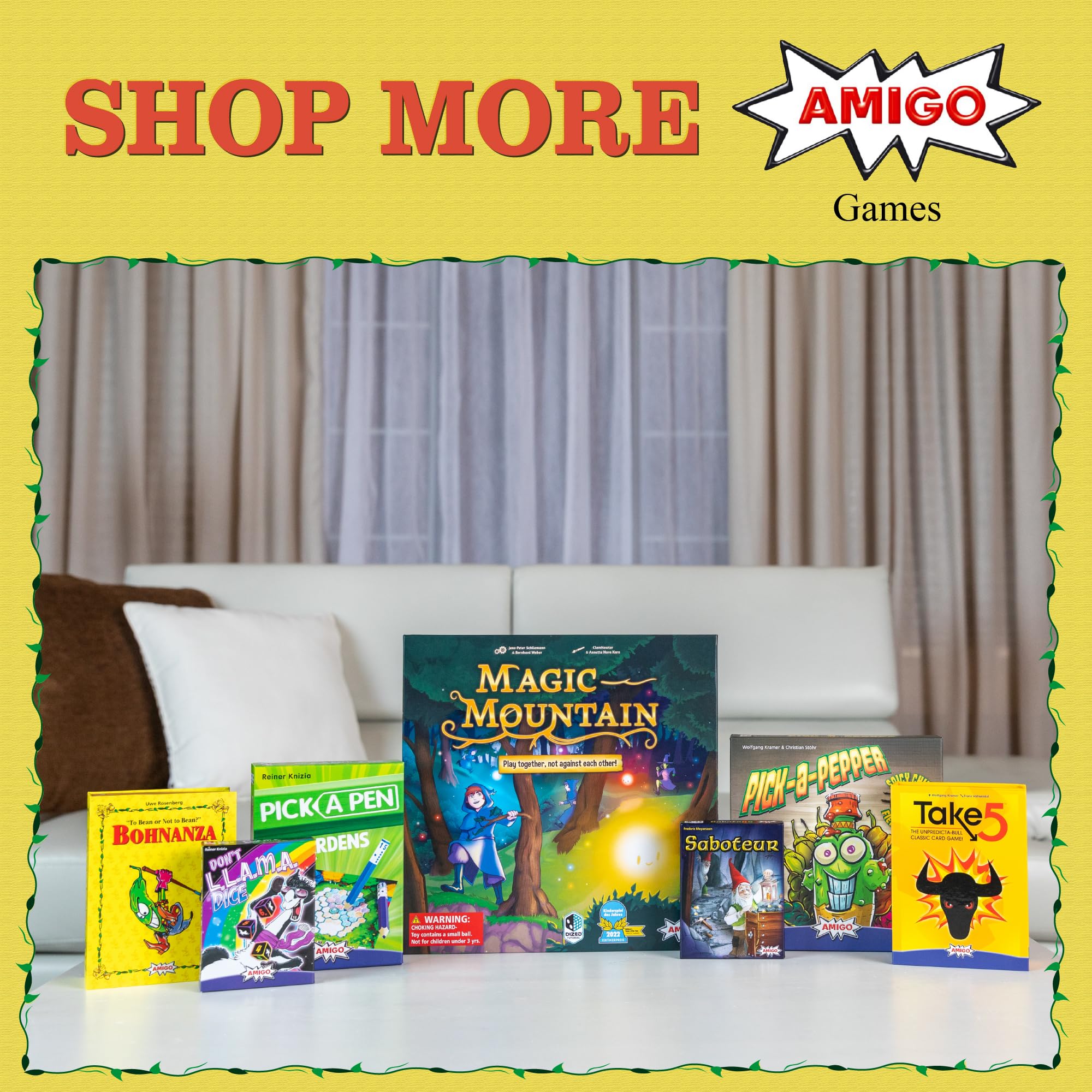 Amigo Games Bohnanza Classic Card Game – Plant & Harvest Your Beans in This Exciting Strategic Game That is Fun for the Whole Family – For Kids & Adults Ages 12 & Older