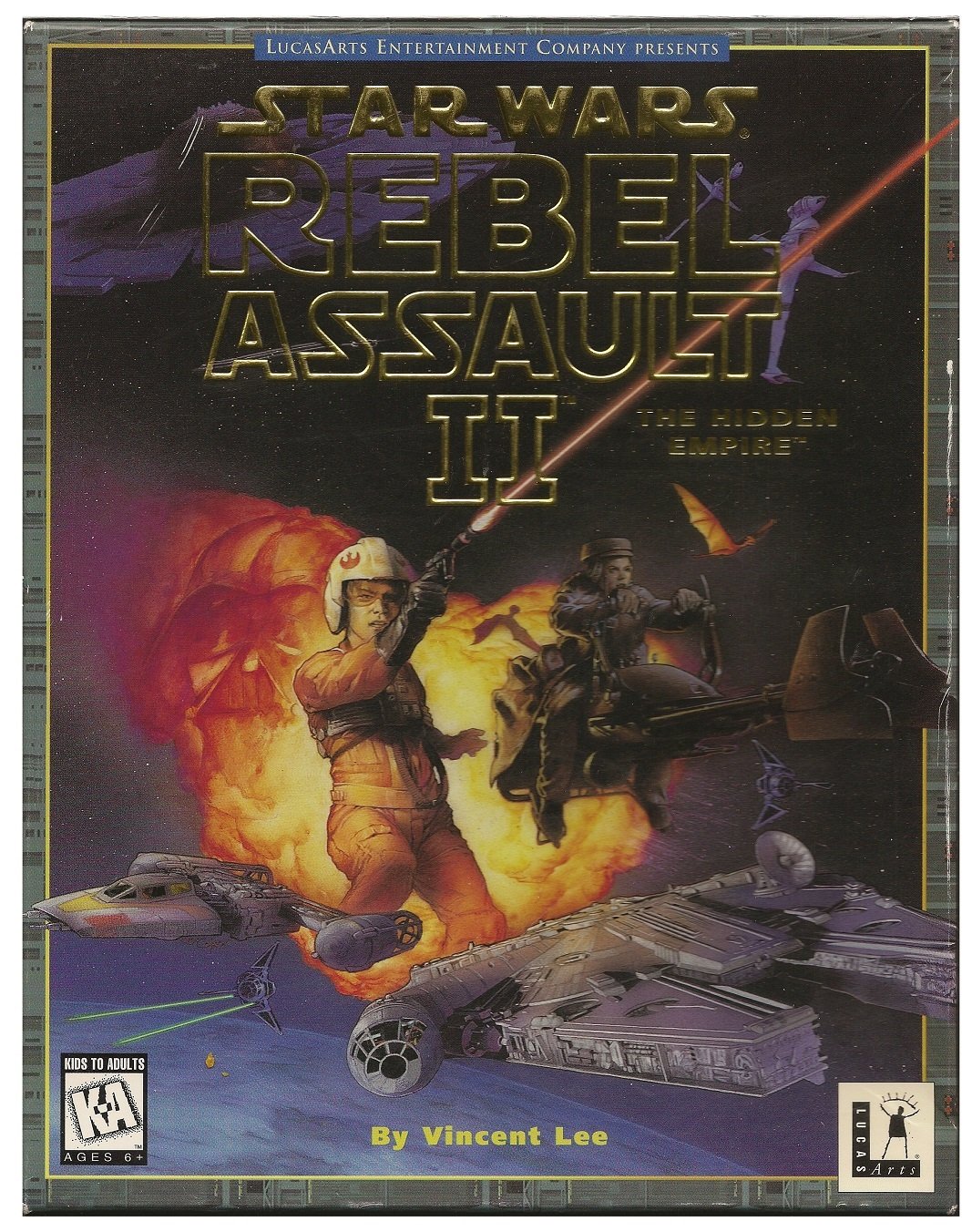 Star Wars: Rebel Assault Ii: The Hidden Empire [PC Game]