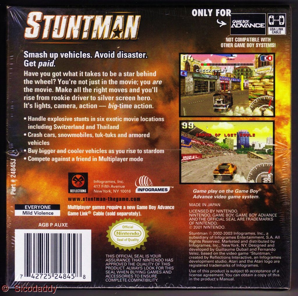 Stuntman - Game Boy Advance