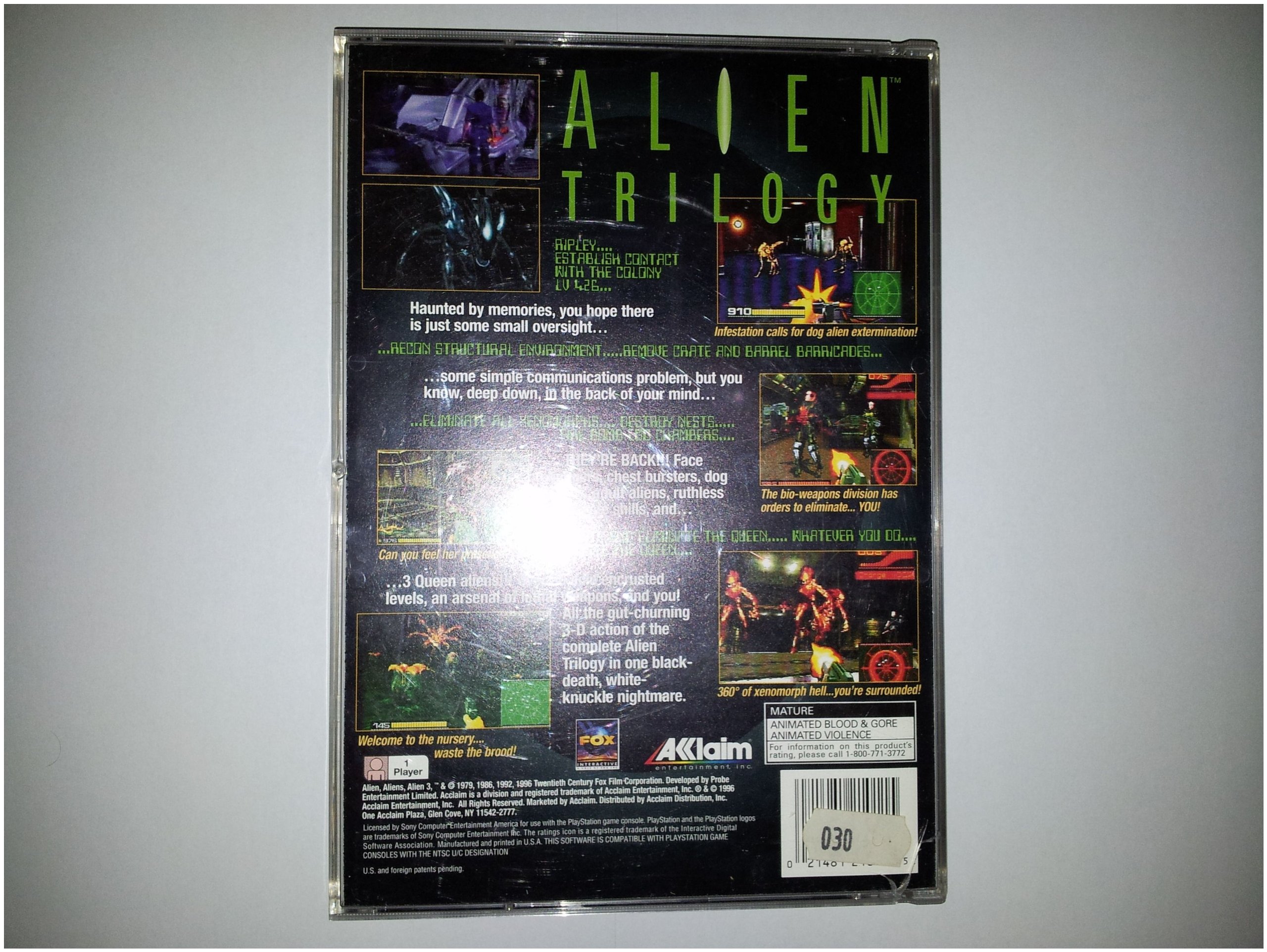 Alien Trilogy PS1