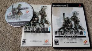 metal gear solid 2:substance - playstation 2