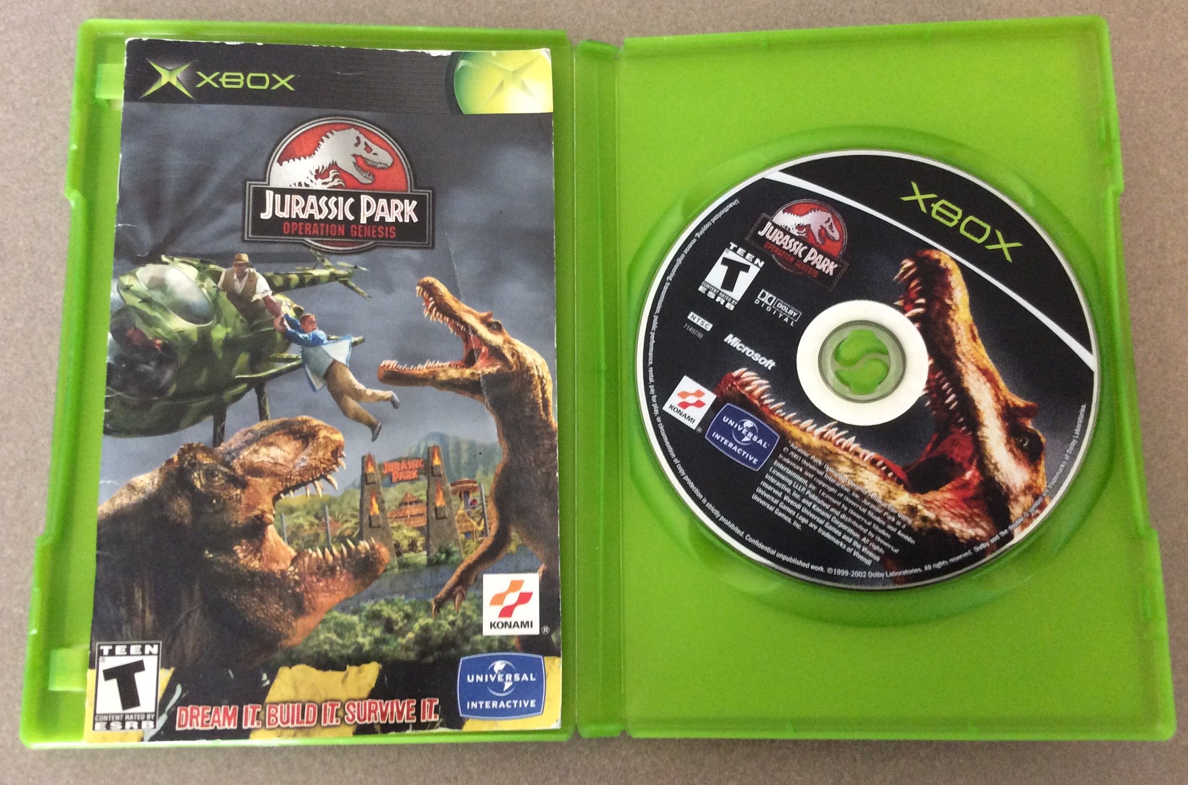 Jurassic Park: Operation Genesis - Xbox