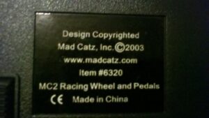 mad catz universal mc2 racing wheel