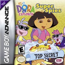 dora the explorer: super spies gba - game boy advance