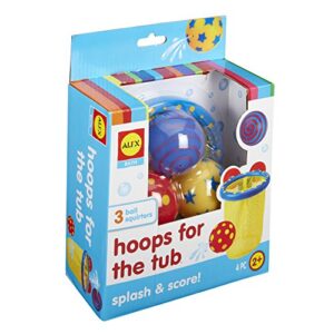 alex bath hoops in the tub kids bath toy