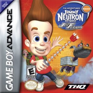 jimmy neutron jet fusion - game boy advance