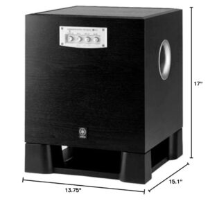 YAMAHA Corporation of America SW315 Subwoofer System - Black Ash