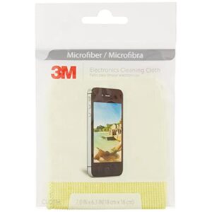 3m microfiber lens cleaning cloth, color may vary, 1 count