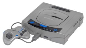 sega saturn (hst-0001) console (japanese import)