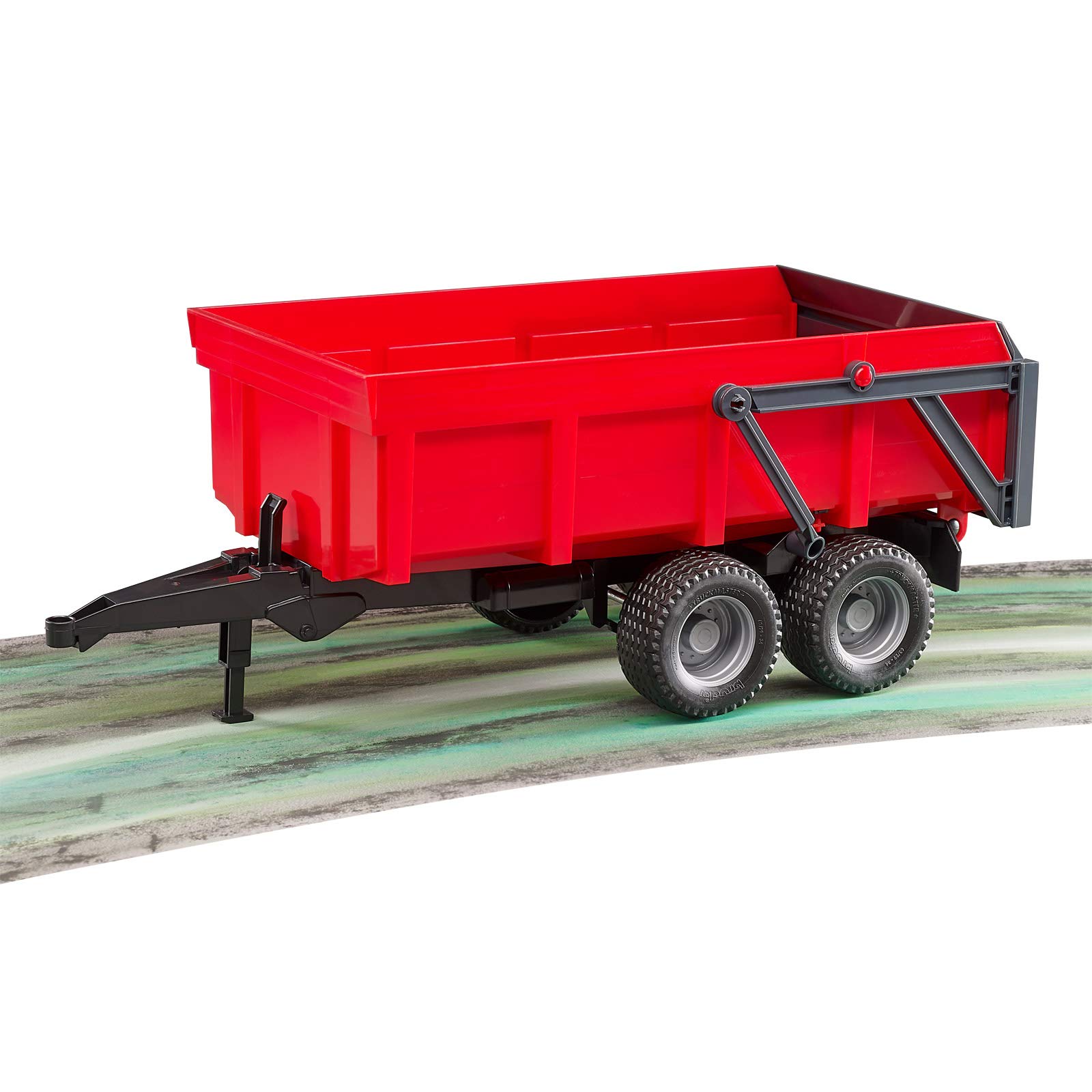 Bruder 02211 Tipping Trailer for Farm and Construction Tractors