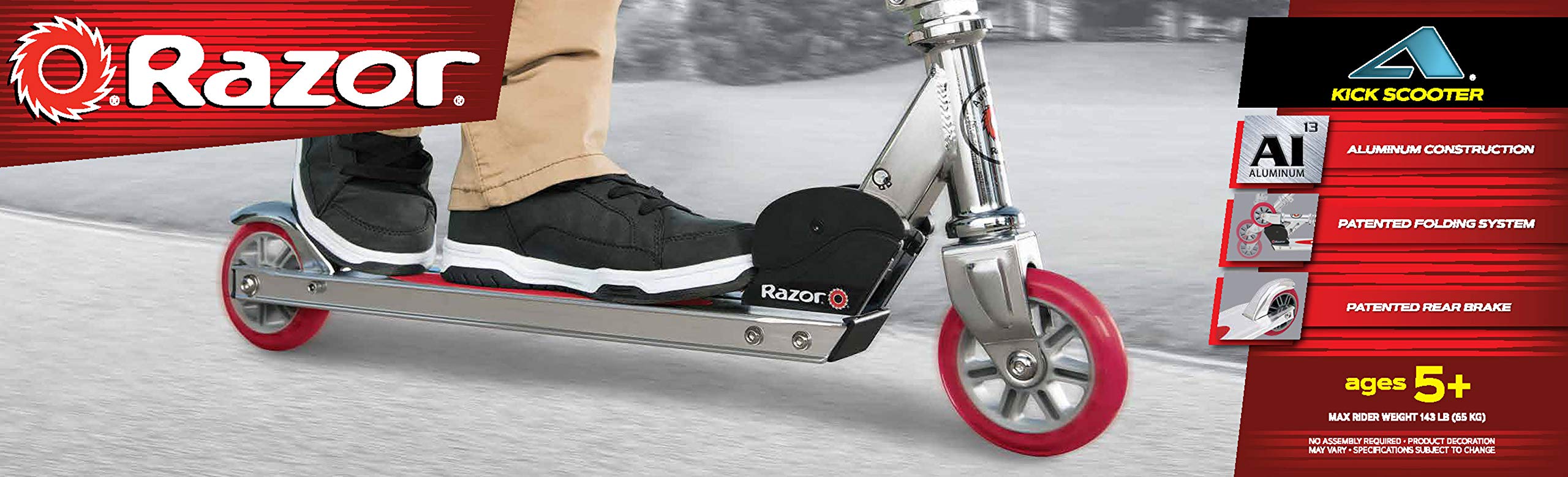 Razor A Kick Scooter - Red