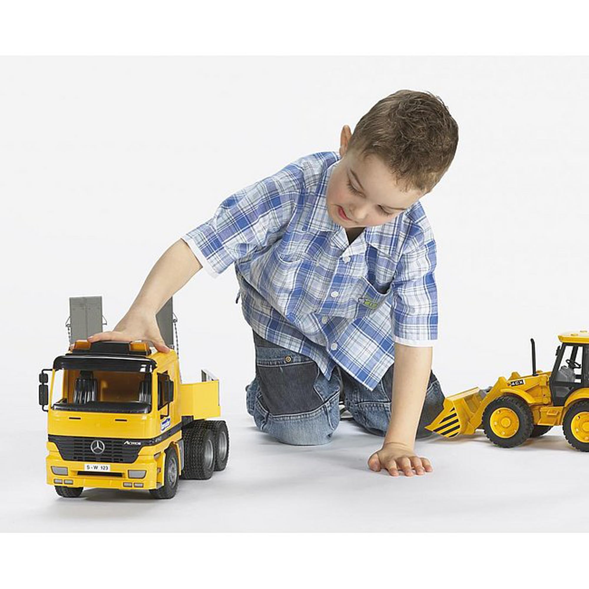 Bruder Toys 02428 JCB 4CX Loader Backhoe