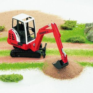 Bruder Schaeff Mini Excavator HR 16 1:16 Scale Farm and Construction Indoor and Outdoor Pretend Play Toy