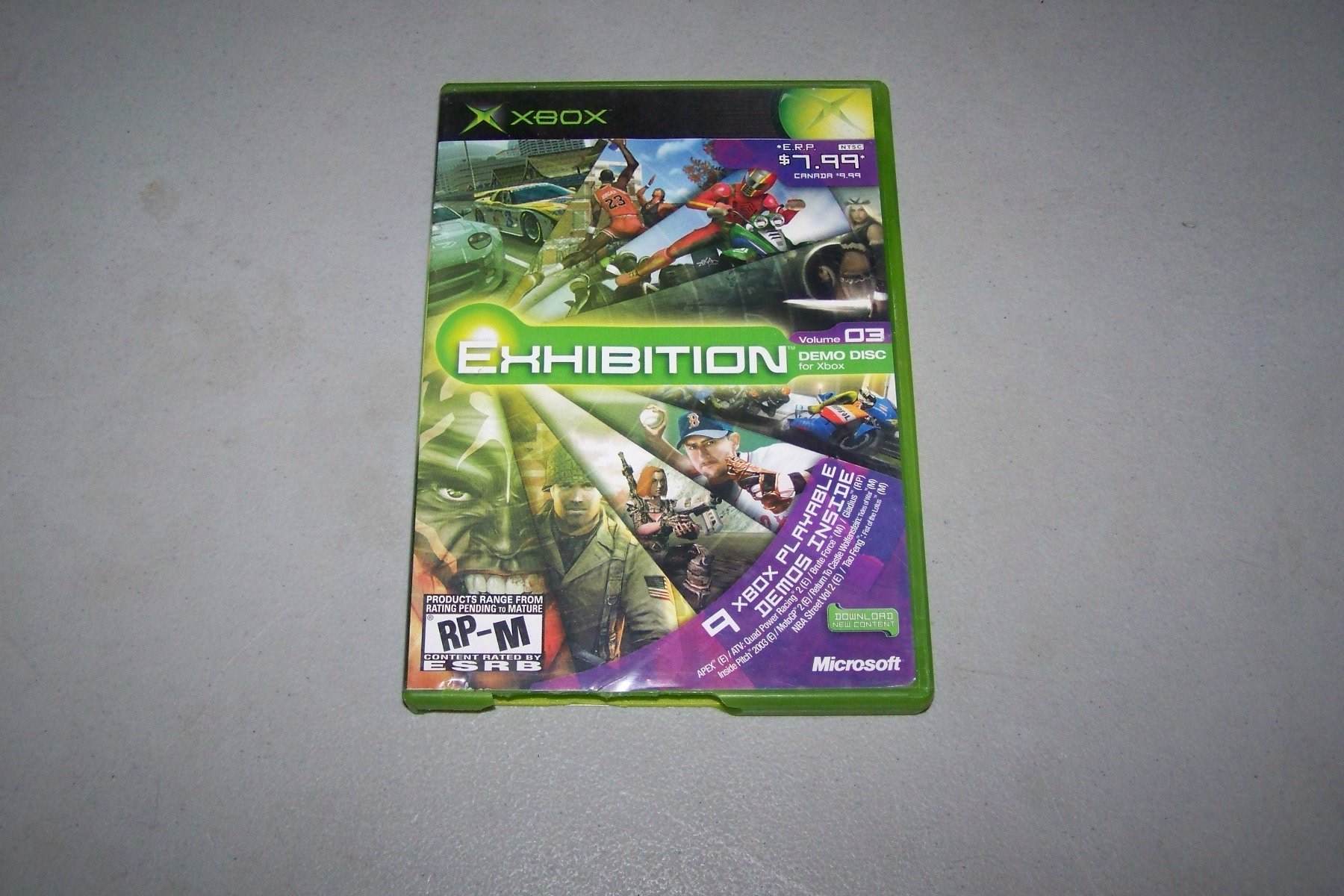 MICROSOFT XBOX Exhibition Volume 3 ( Xbox )