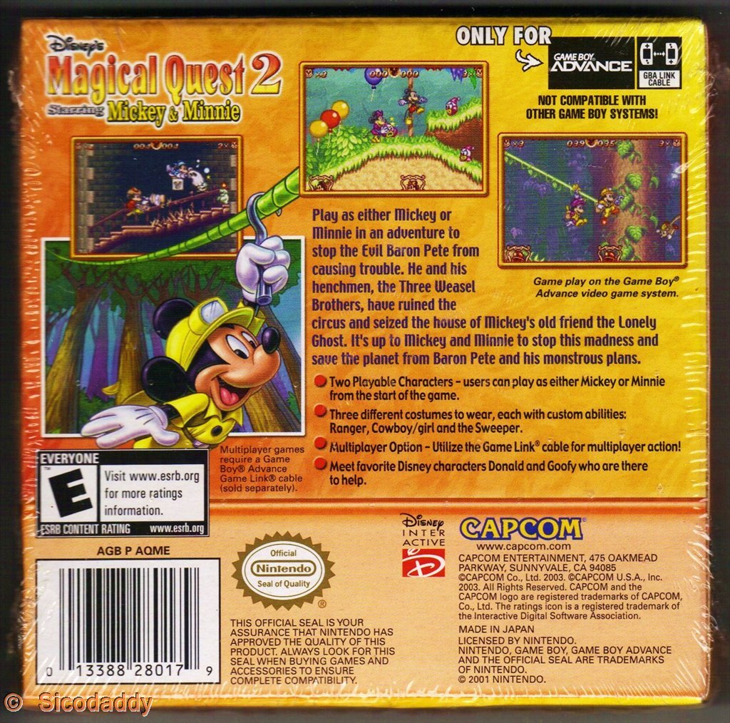 Disney's Magical Quest 2 - Game Boy Advance