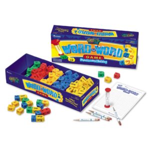 learning resources word for word phonics game - 2-4 player, ages 7+ word building game for kids, board games for kids, develops vocabulary skills