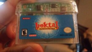 boktai: the sun is in your hand - game boy advance