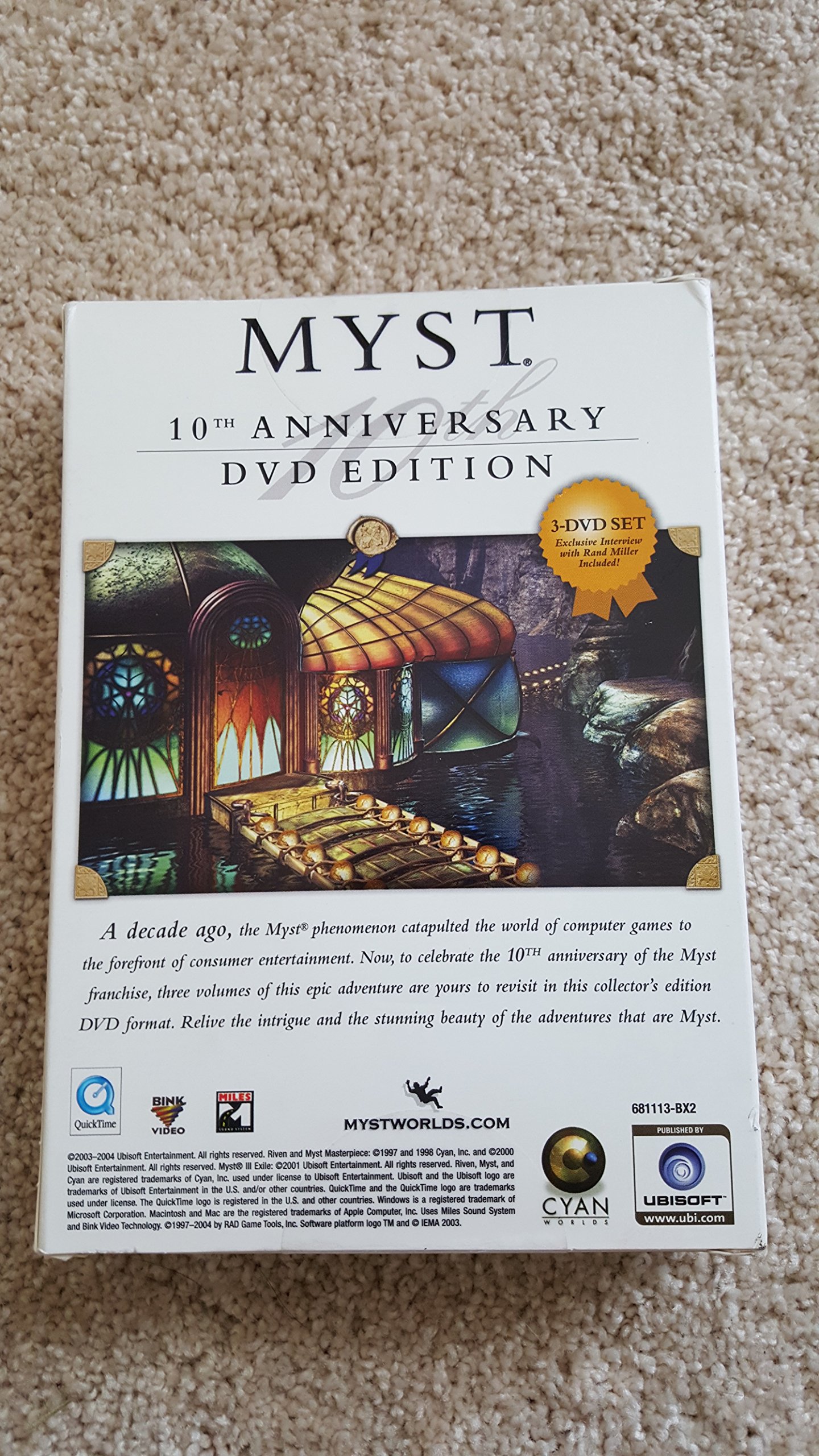 Myst 10th Anniversary DVD Edition - PC/Mac