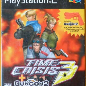 Time Crisis 3 with Guncon 2 Light Gun