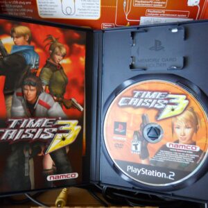 Time Crisis 3 with Guncon 2 Light Gun