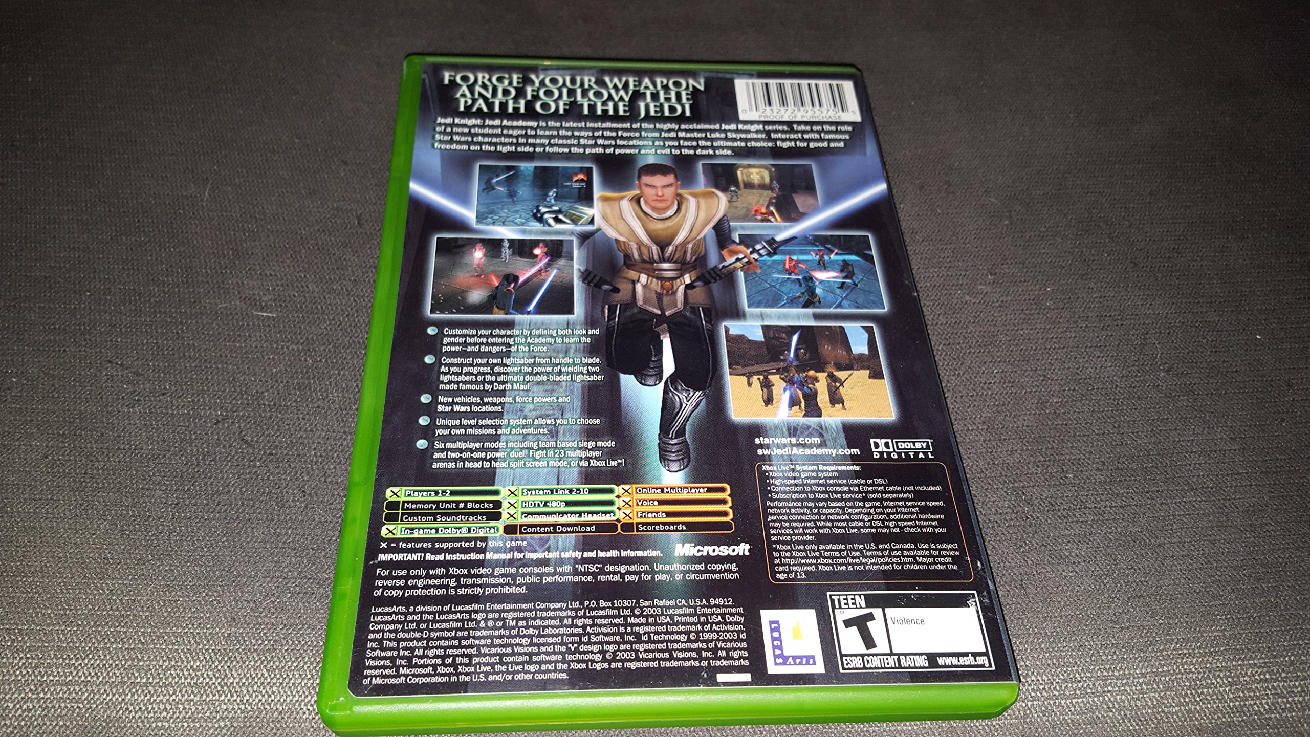 Star Wars Jedi Knight: Jedi Academy - Xbox