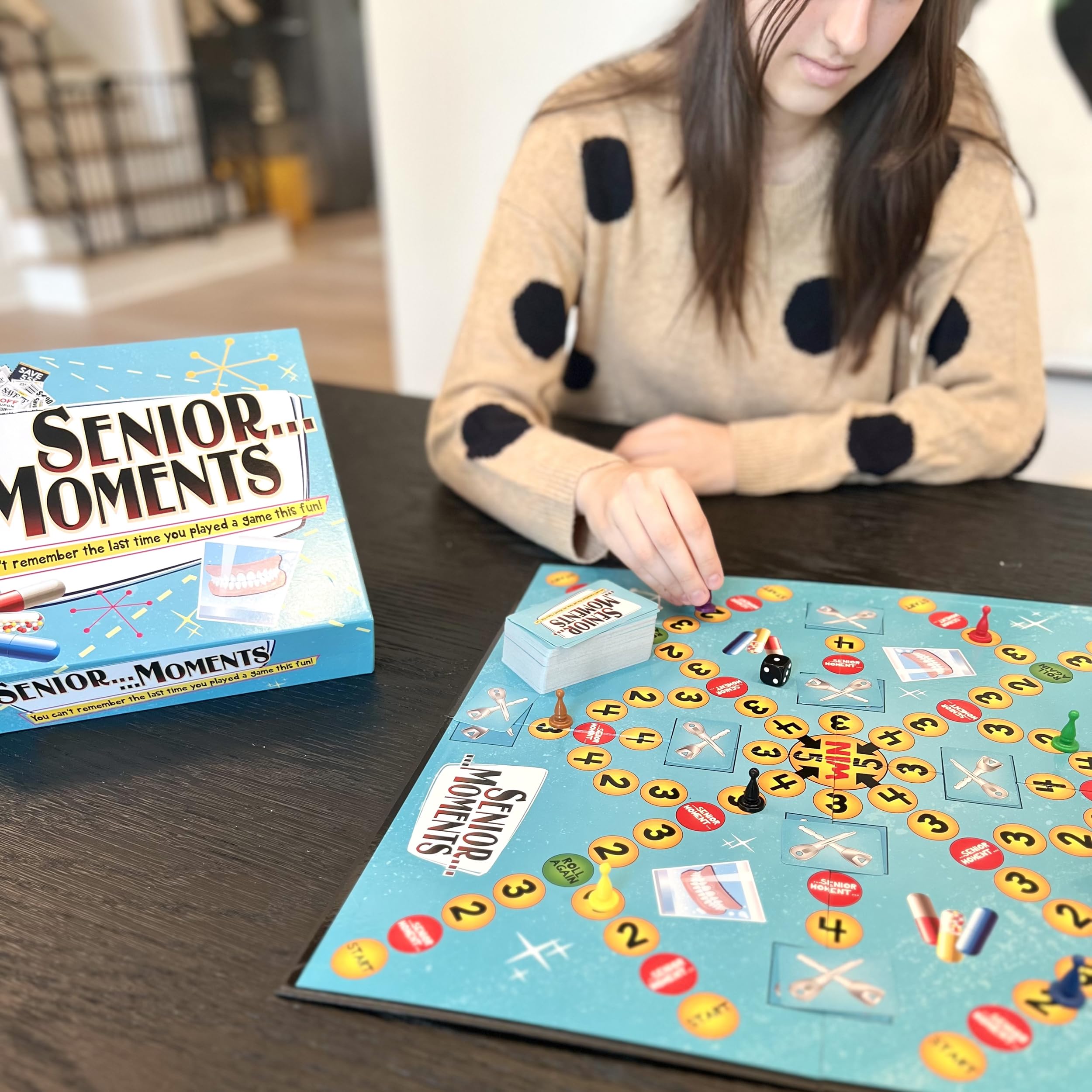 Senior Moments Board Game