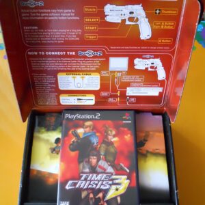 Time Crisis 3 with Guncon 2 Light Gun