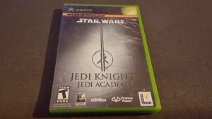 star wars jedi knight: jedi academy - xbox