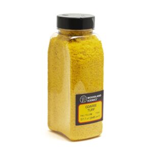 coarse turf shaker, fall yellow/50 cu. in.