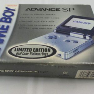 Limited Edition Game Boy Advance SP- Dual Tone Platinum/Onyx