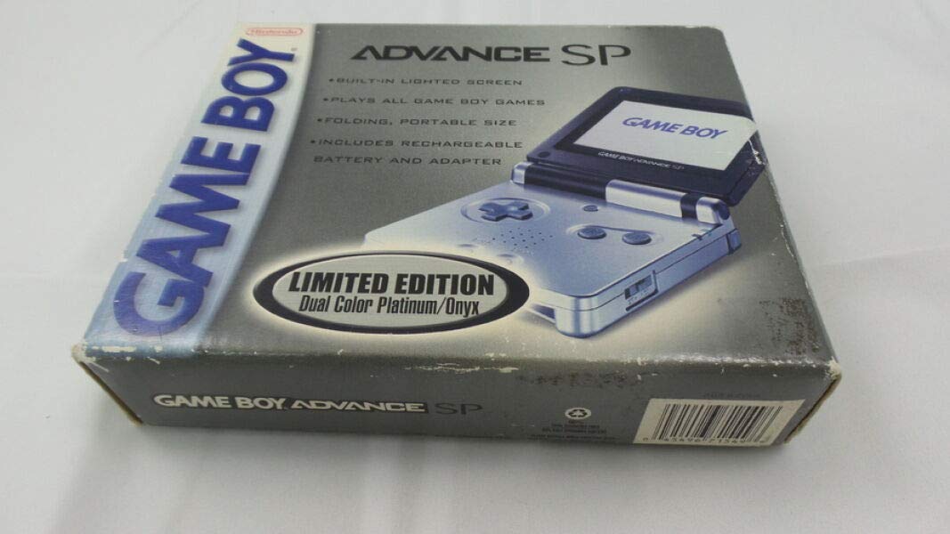 Limited Edition Game Boy Advance SP- Dual Tone Platinum/Onyx