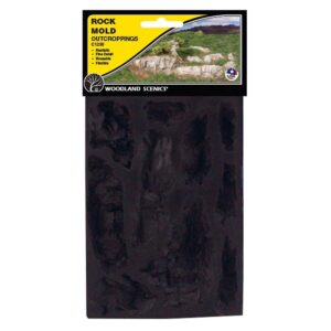 woodland scenics ws 1230 rock mold-outcroppings - 5 x 7