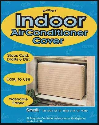 Indoor Air Conditioner Cover (Beige) (Small - 12 -14H x 18 -21W x 2D)