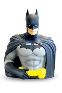 dc batman bust bank, 8 1/4-inches tall