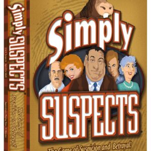 Simply Suspects - Strategy Board Game - from Spy Alley