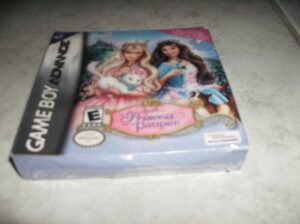 barbie as princess & the pauper - game boy advance