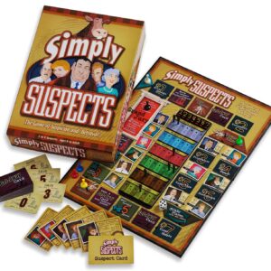 Simply Suspects - Strategy Board Game - from Spy Alley