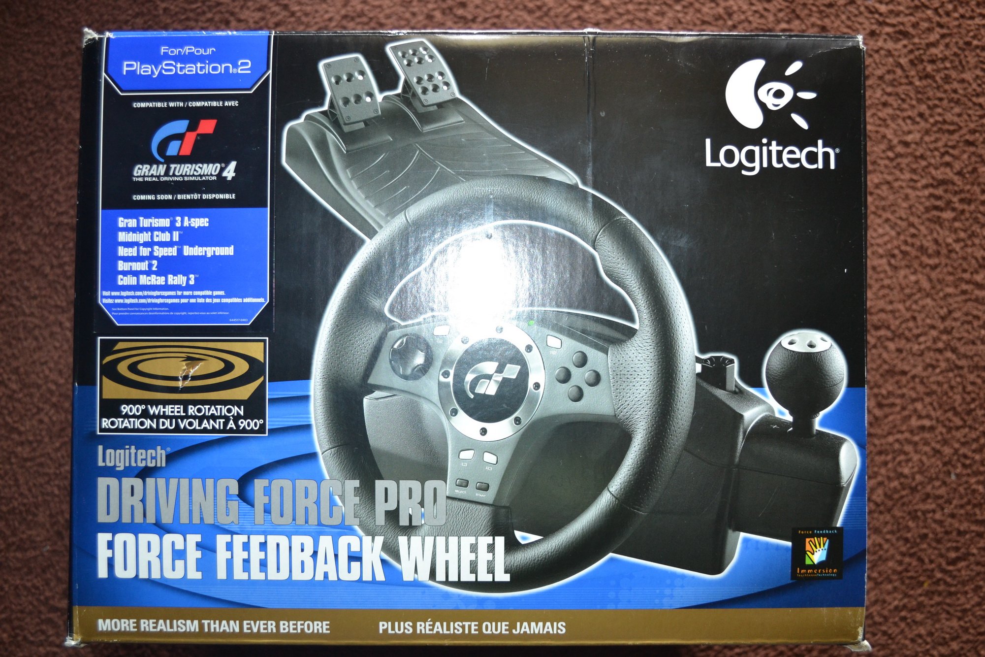 Driving Force Wheel for PlayStation 2 and PlayStation 3