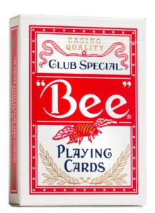 bee playing cards - standard index