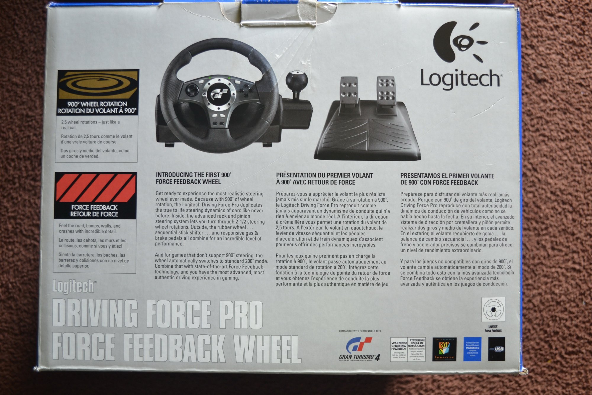 Driving Force Wheel for PlayStation 2 and PlayStation 3