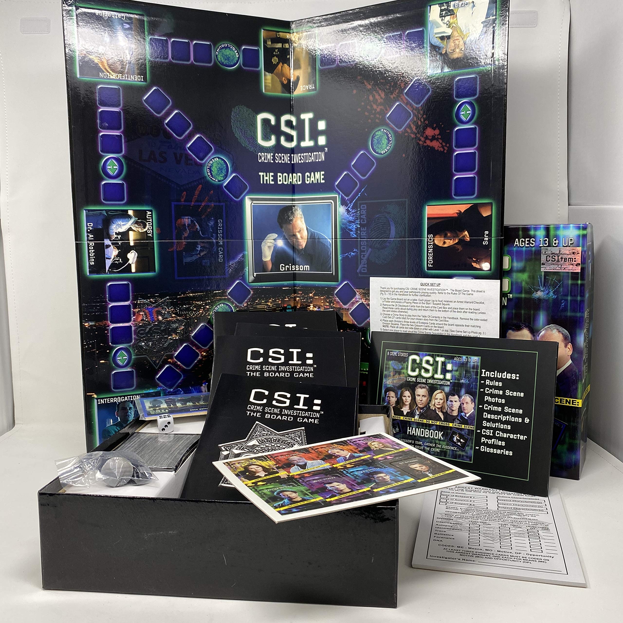 CSI: Crime Scene Investigation: The Board Game