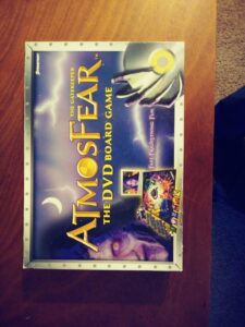 pressman atmosfear interactive board game with dvd