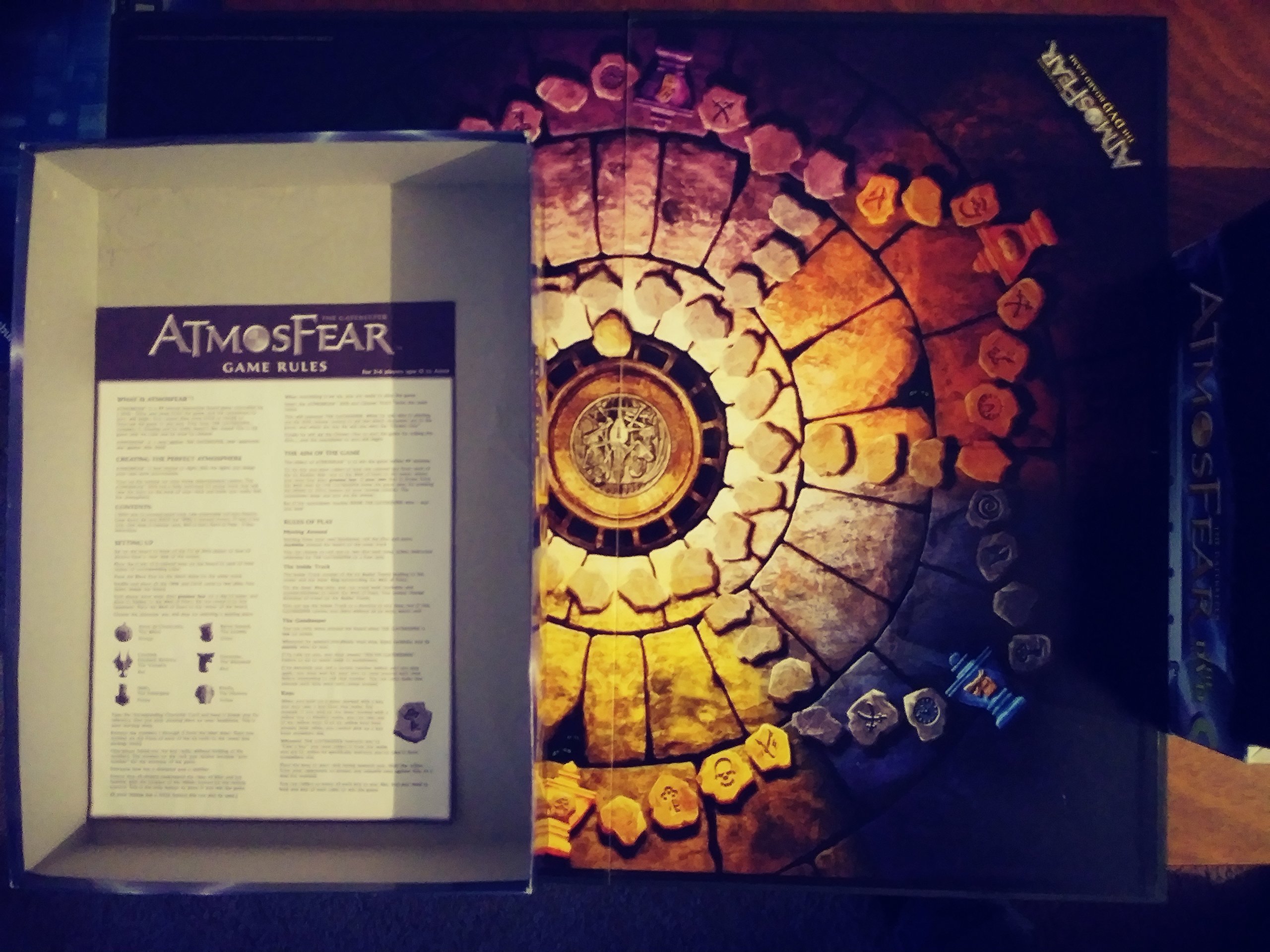 Pressman Atmosfear Interactive Board Game with DVD