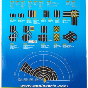 Scalextric C8206 Track Radius - 45 Degrees Curve