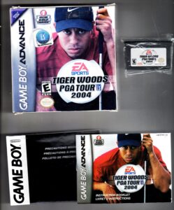 tiger woods pga tour 2004 - game boy advance