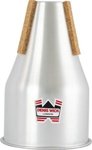 denis wick straight mute for french horn | accessories for brass players | mute for lower tone register | french horn mutes for learning | practice mute for french horn | 7.48 x 4.53 x 4.53 inches