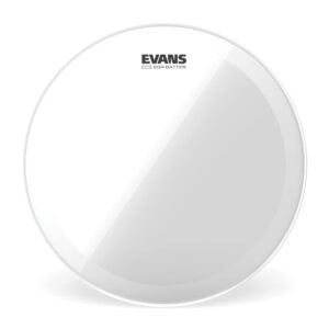 evans eq4 clear bass drum head, 22 inch