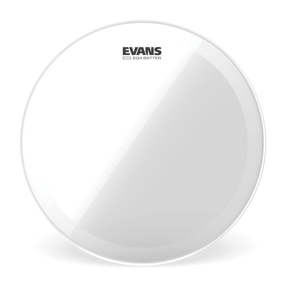 Evans EQ4 Clear Bass Drum Head, 22 Inch