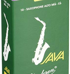 Vandoren SR263 Alto Sax JAVA Reeds Strength 3; Box of 10